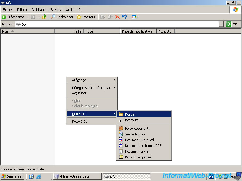 Share Folders And Manage Ntfs Rights Of Them On Windows Server 2003 Windows Server Tutorials